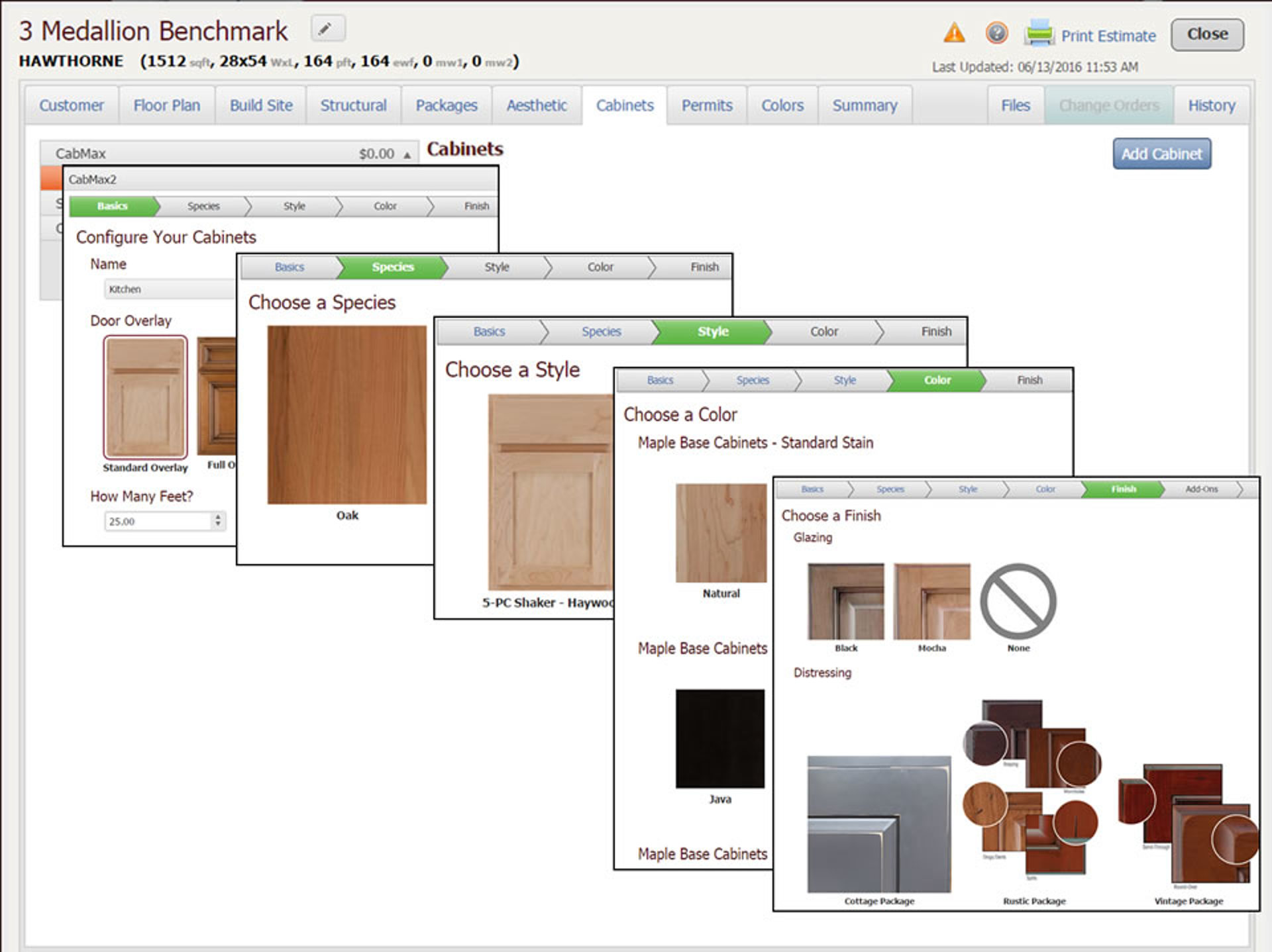 Web Integrated Pricing | Ritz-Craft